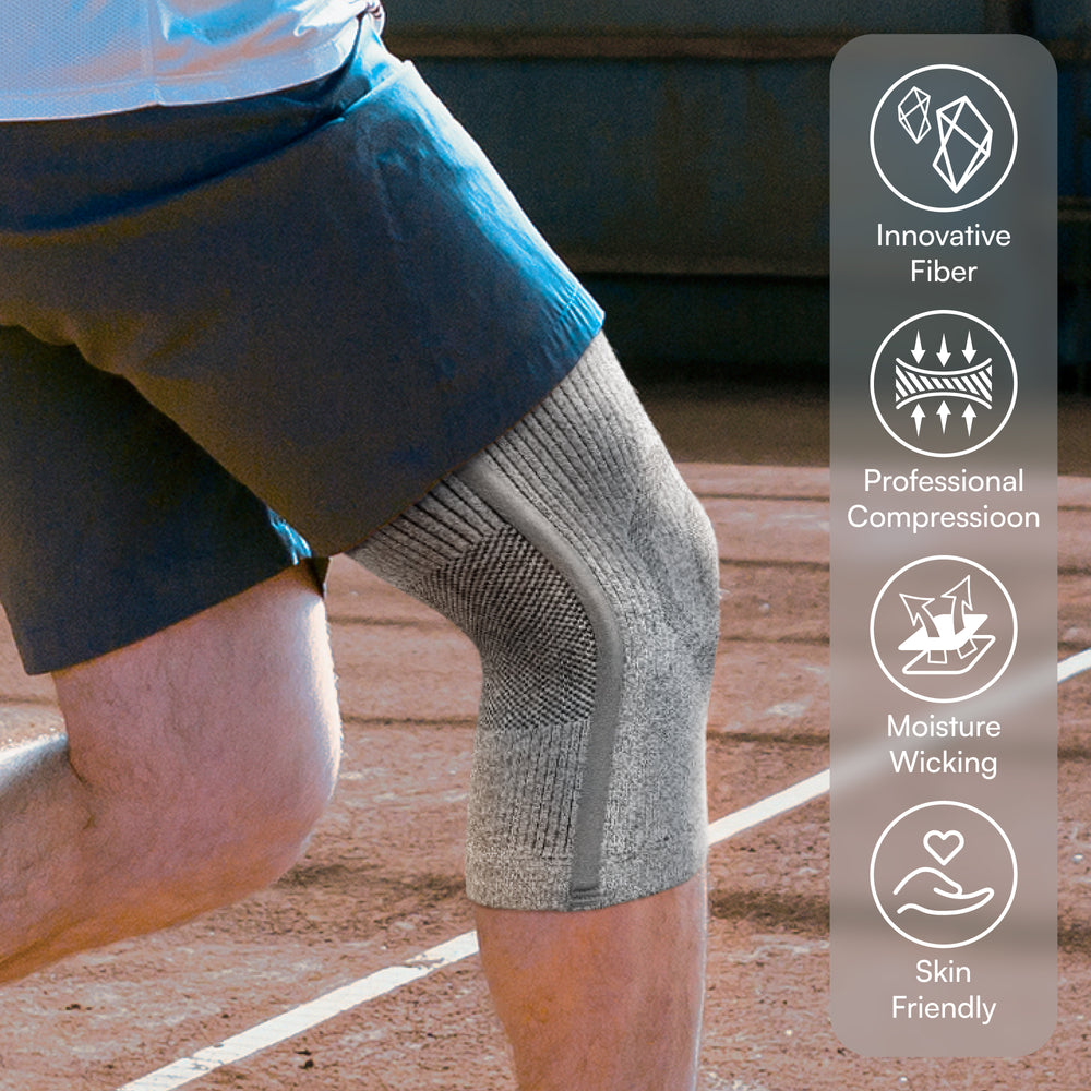 3D Knit Knee Sleeve/Brace S-SUPPORT – Vital Salveo