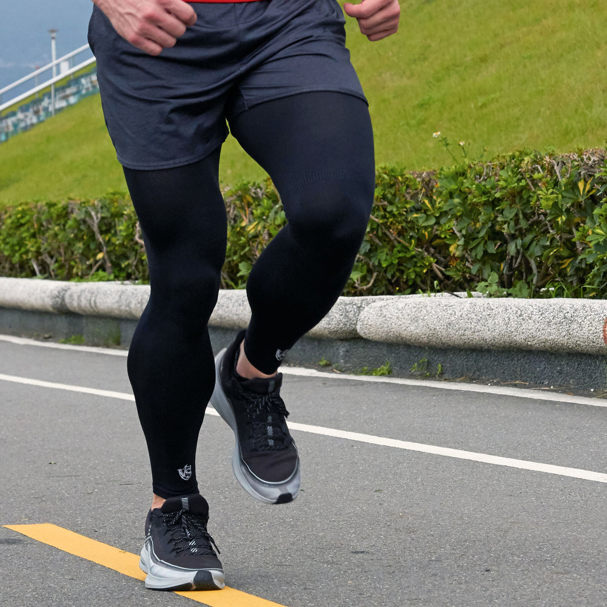 Recovery Leg Sleeves - Compression Full Leg Sleeves (Pair) - Vital Salveo